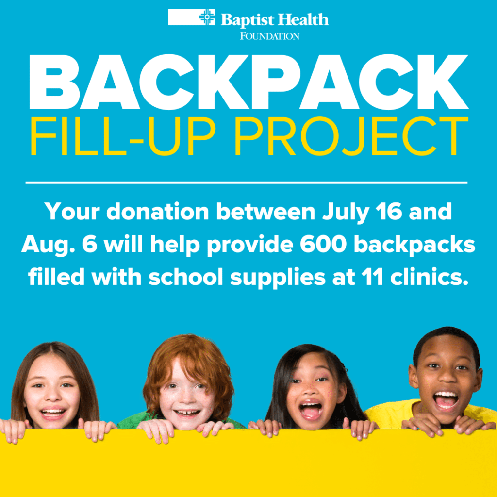 Community Outreach - Baptist Health Foundation